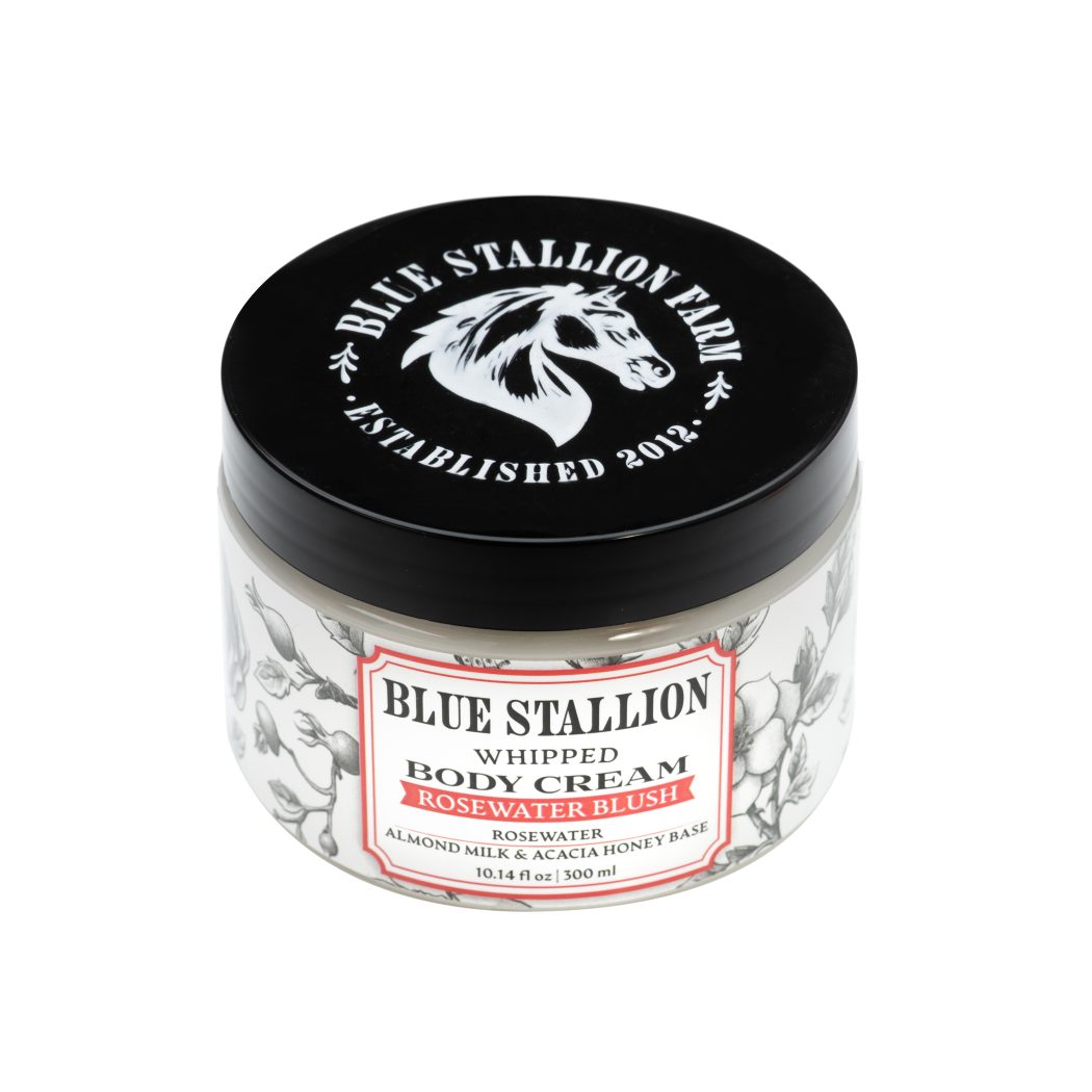 Rosewater Blush Whipped Body Cream - Blue Stallion Farm